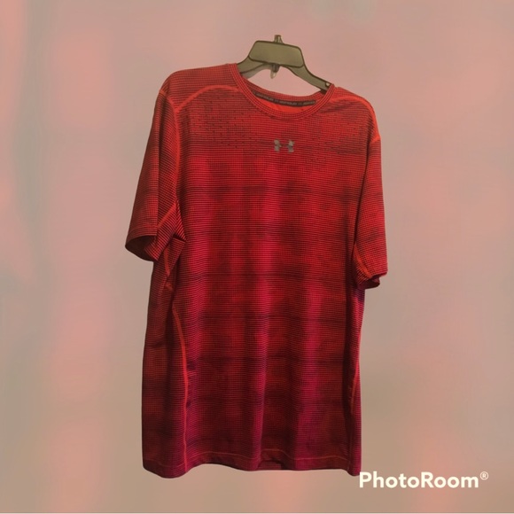 Under Armour | Shirts | Red Dri Fit Under Armour Shirt | Poshmark